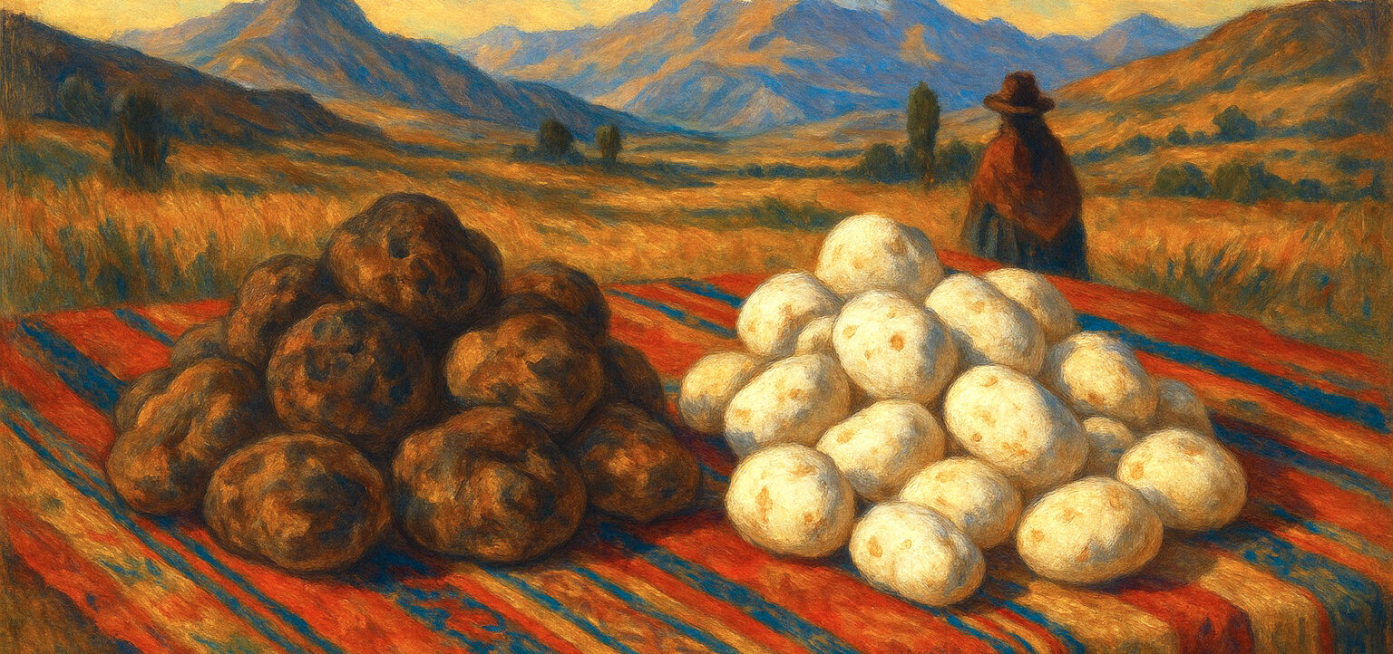 Chuño y Moraya: Alimentos Ancestrales de los Andes Peruanos